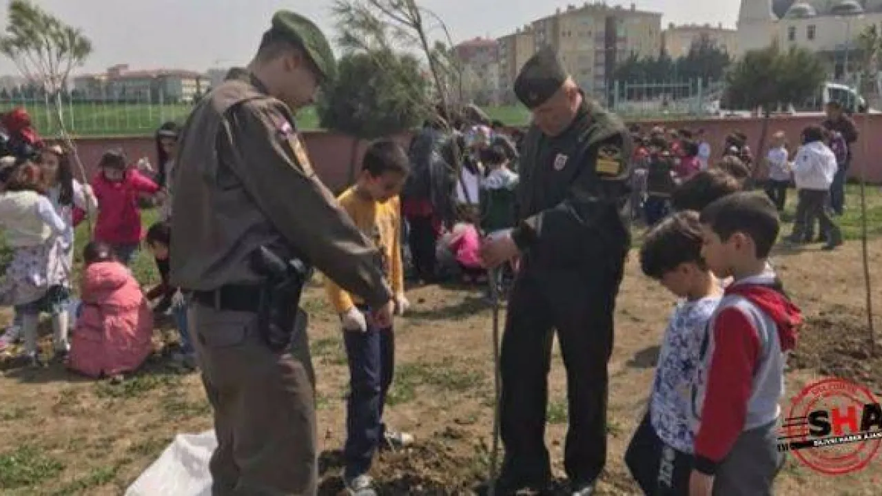 Şehit Emre Sarıtaş için hatıra korusu oluşturuldu